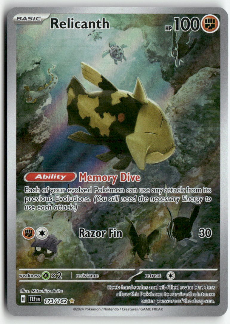 2024 Temporal Forces - Relicanth