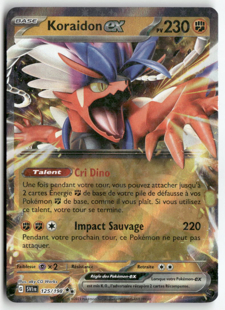 2023 Ecarlate & Violet Base - Koraidon ex
